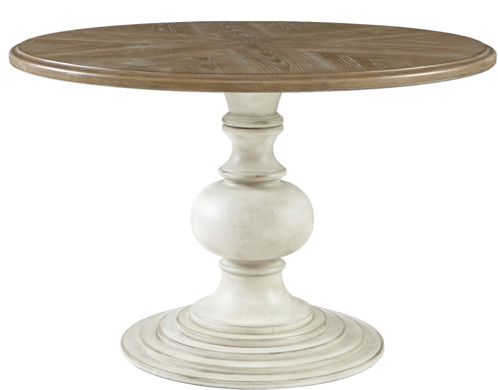Laurel Foundry Modern Farmhouse Hagins Farmhouse Round Pedestal Dining ...