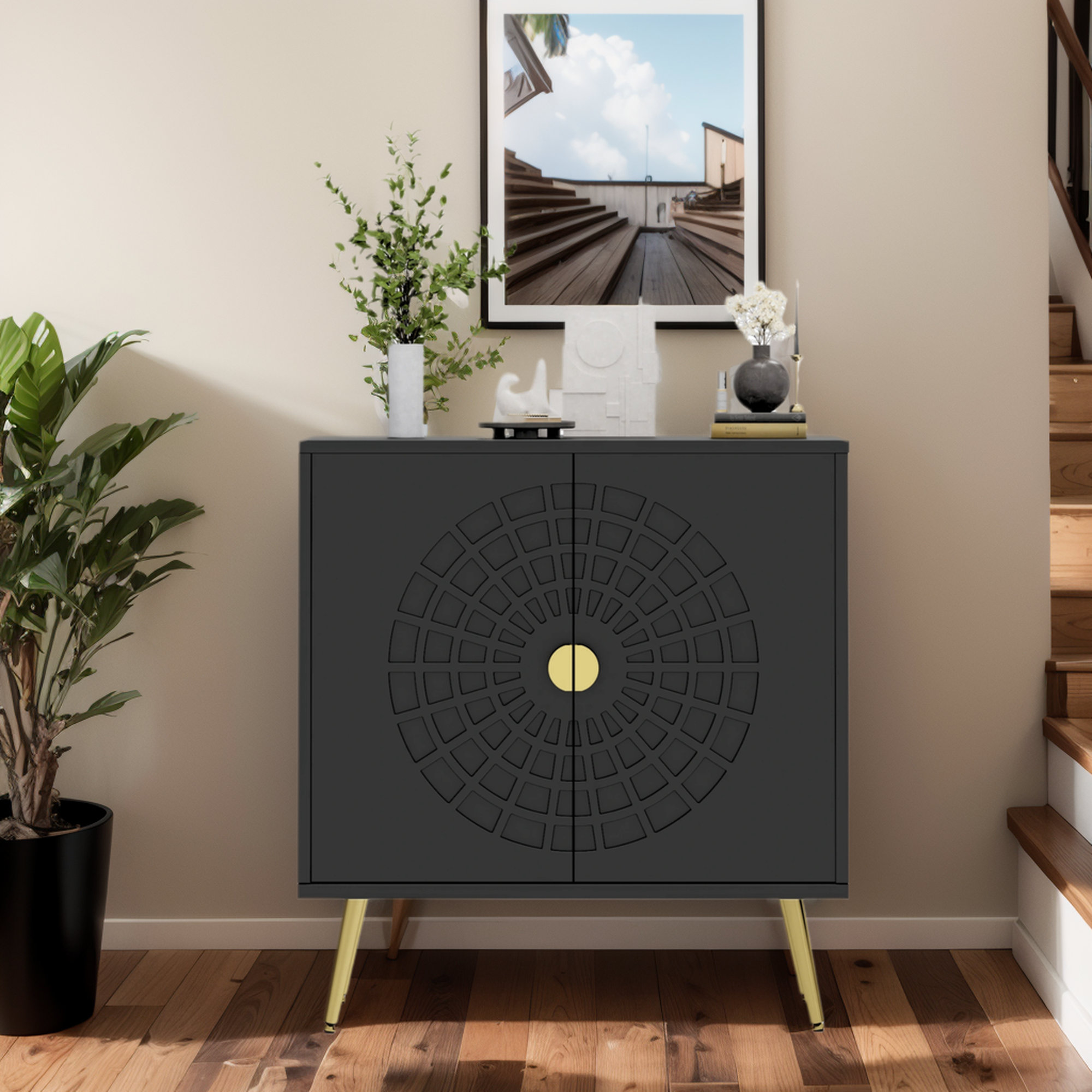 Mercer41 32'' Accent Sideboard Cabinet - Wayfair Canada