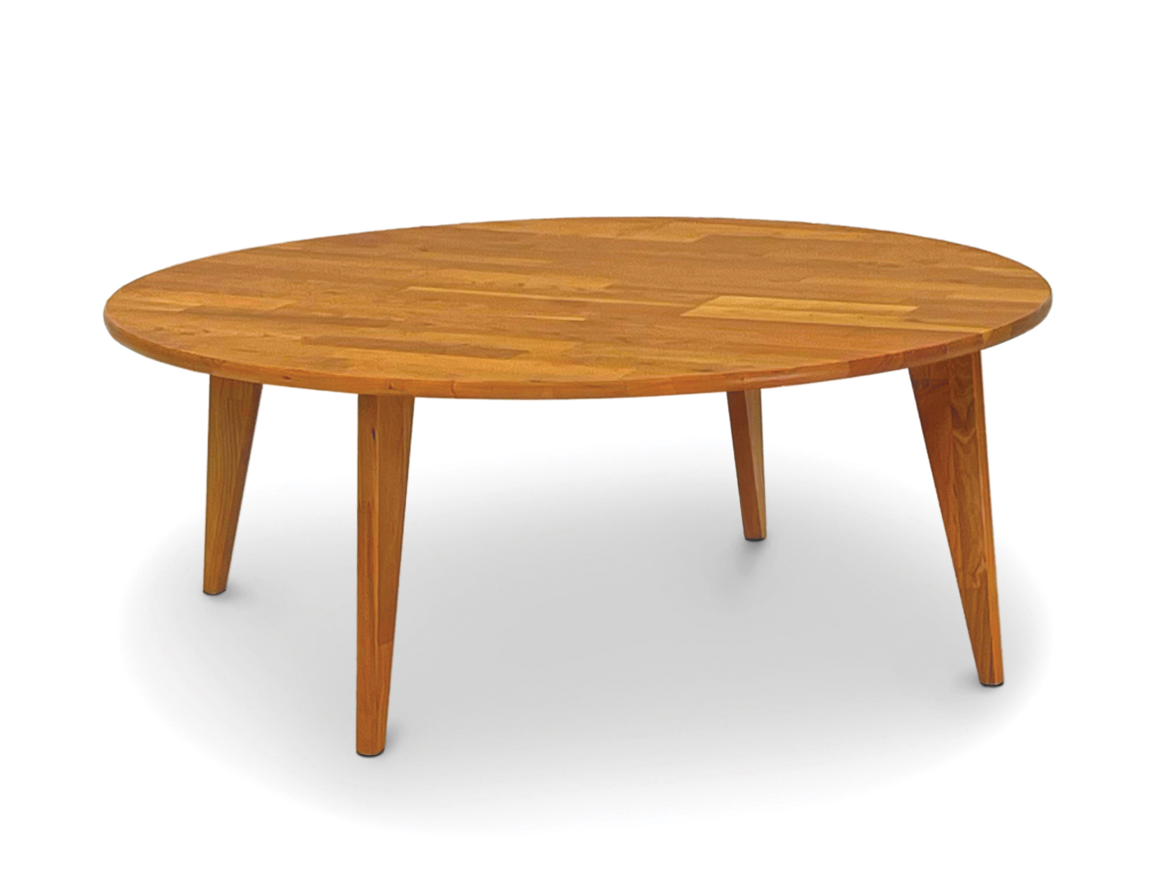 George Oliver Duane Round Coffee Table With Wood Legs - Wayfair Canada