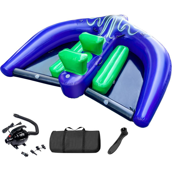 Connsann Inflatable Flying Manta Ray Tube 10x9ft Towable Pvc Tarpaulin ...