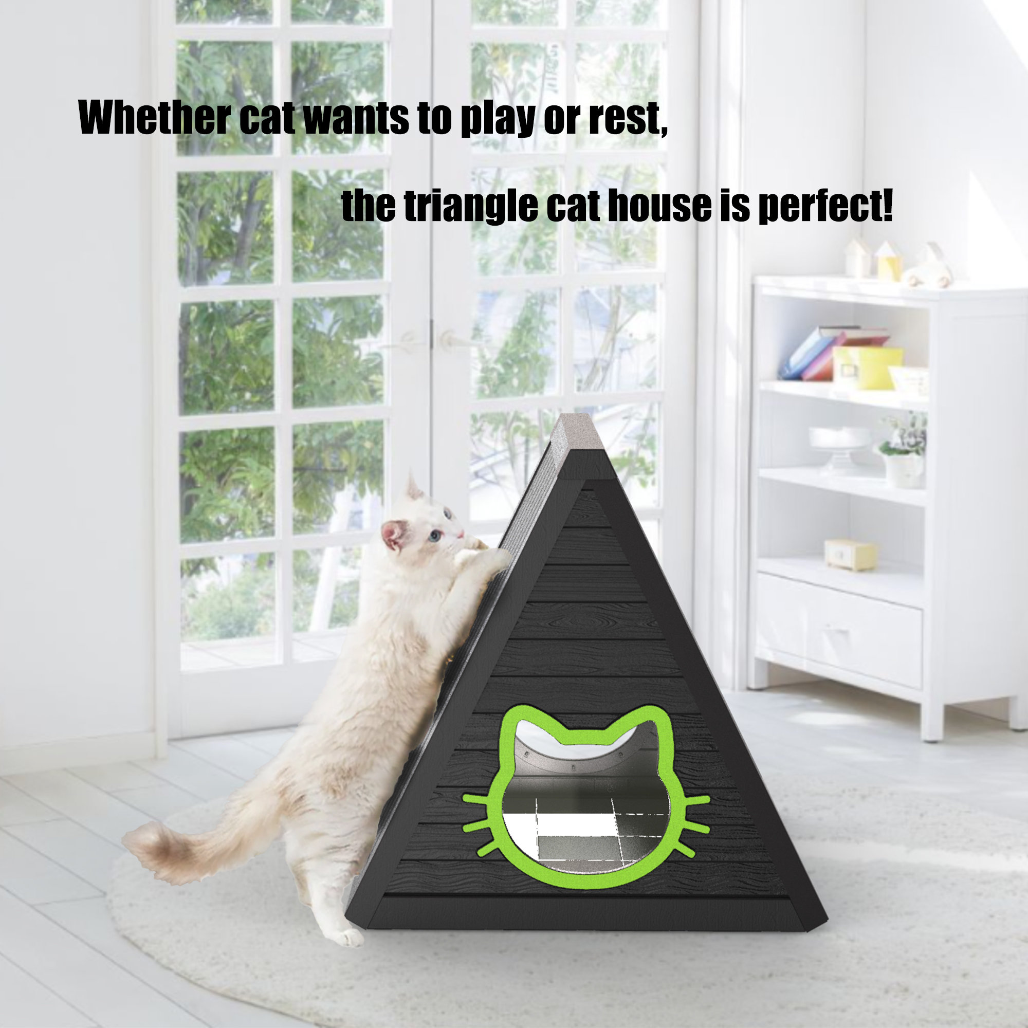 Tucker Murphy Pet™ Outdoor Resin Cat House - Wayfair Canada