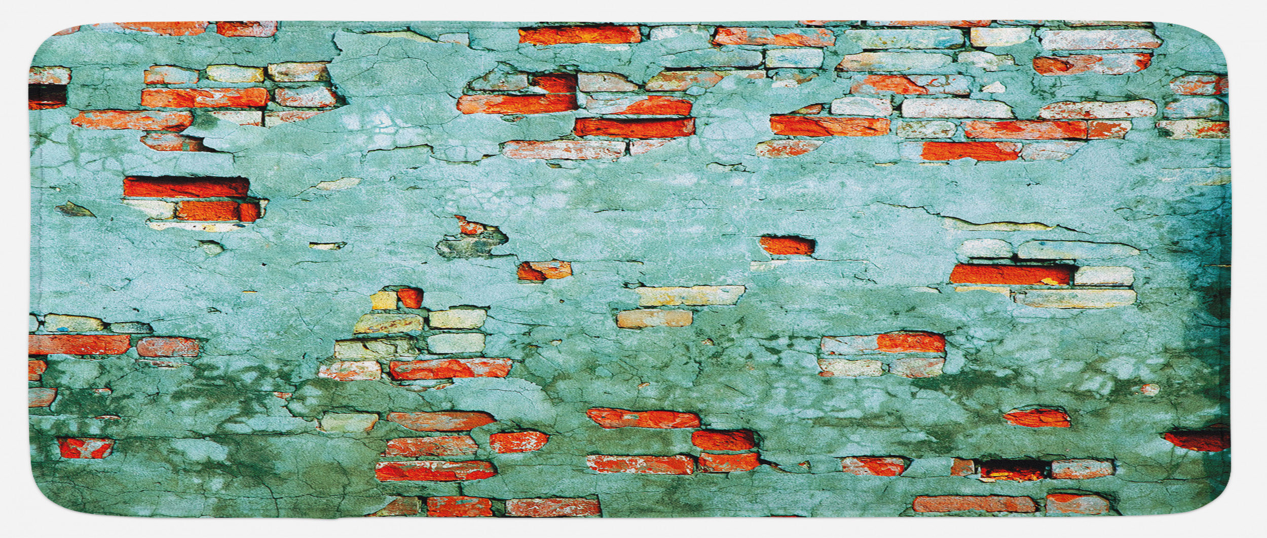 East Urban Home Fragment Of Brickwork Close-Up Photograph Old Damaged ...