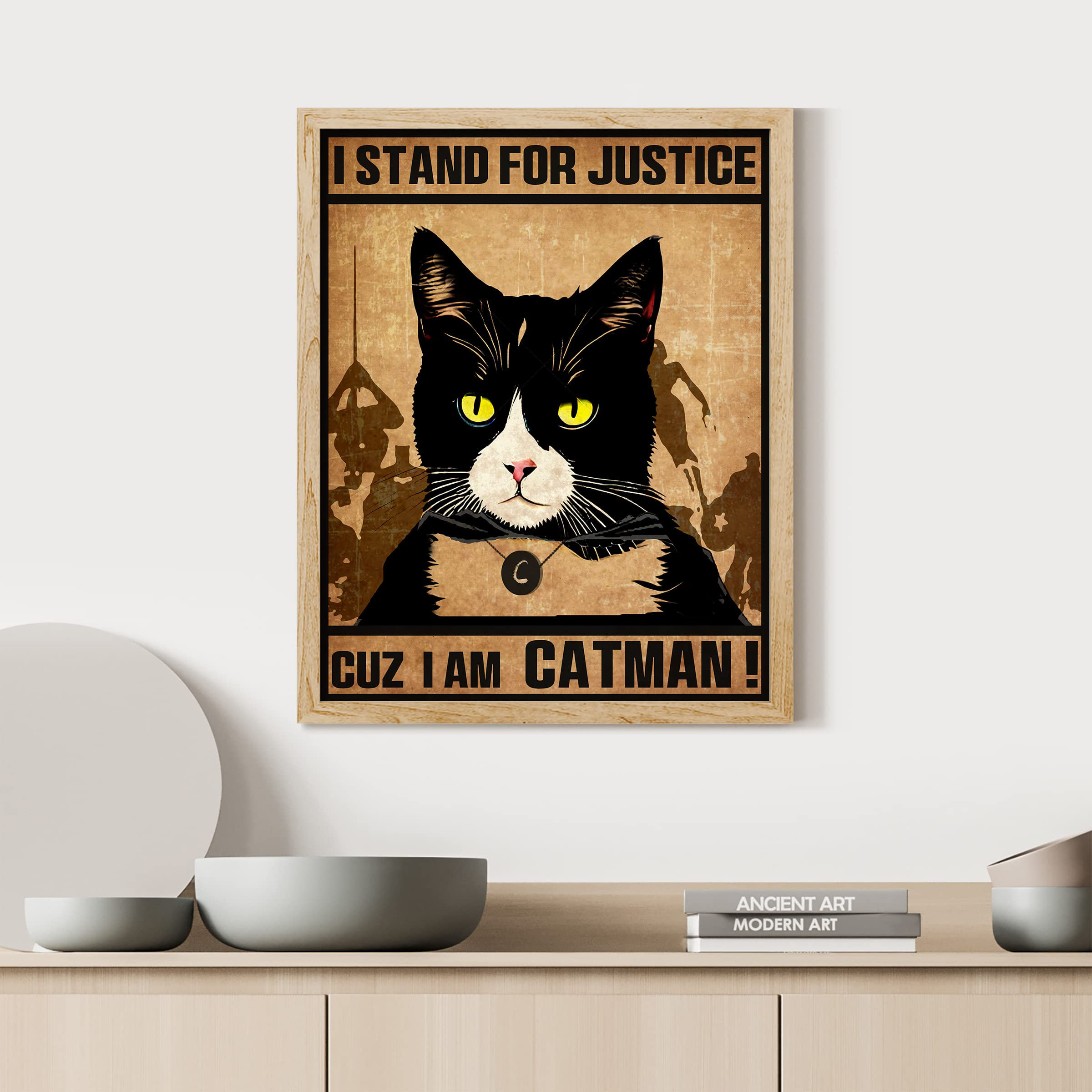 SIGNLEADER I Am Catman Justice Superhero Black Cat Special Kids Gift ...