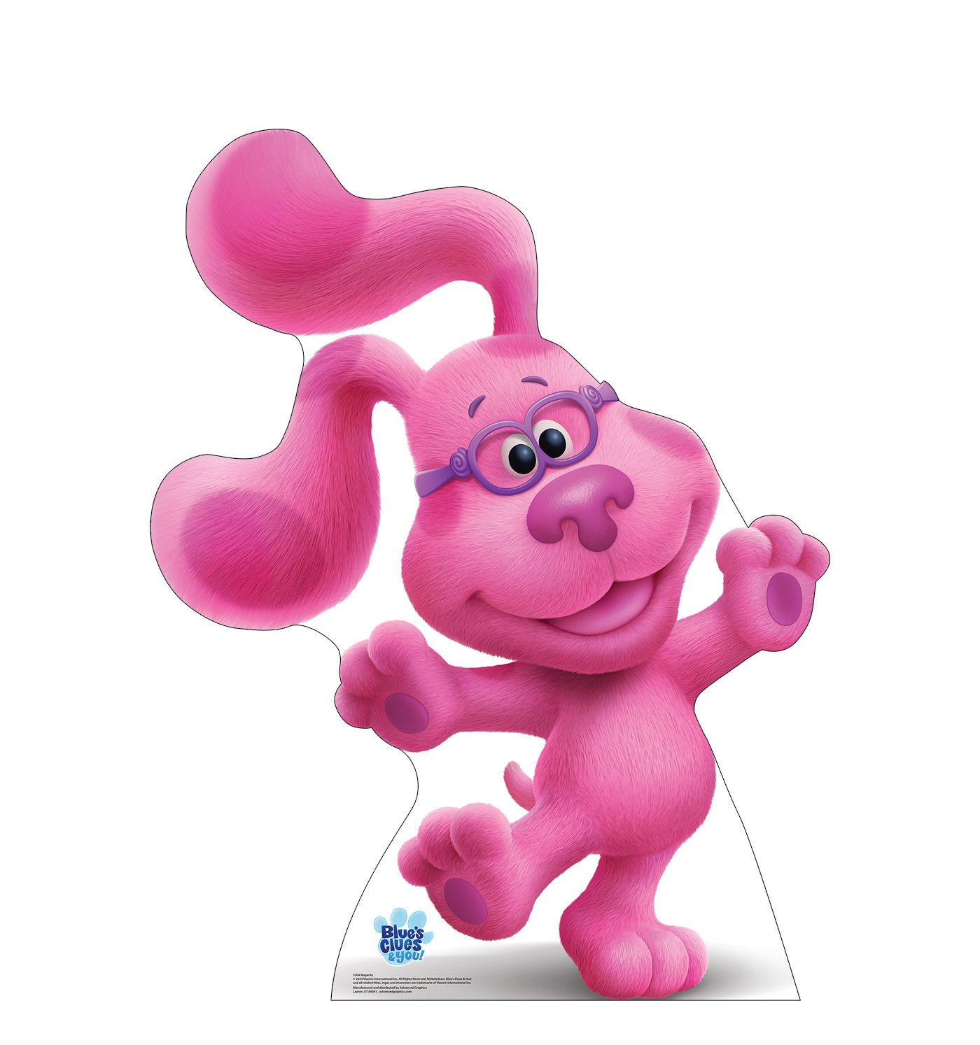 Advanced Graphics Magenta (Blues Clue) | Wayfair