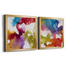 Ivy Bronx Spectrum Colors I - 2 Piece Picture Frame Print on Canvas ...