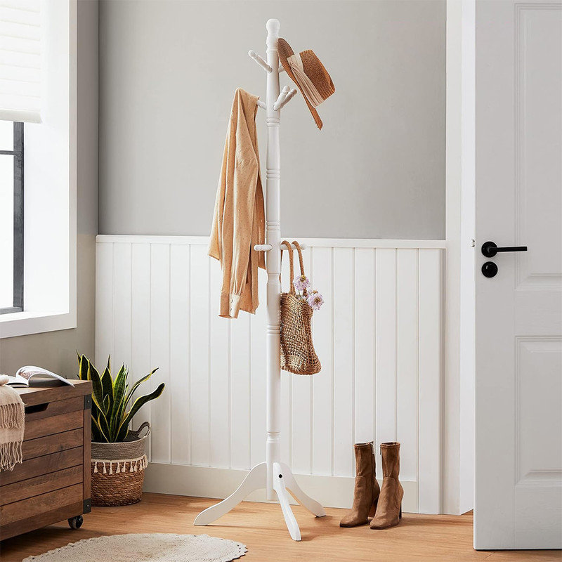 Alcott Hill® Gipe 10 - Hook Coat Rack | Wayfair