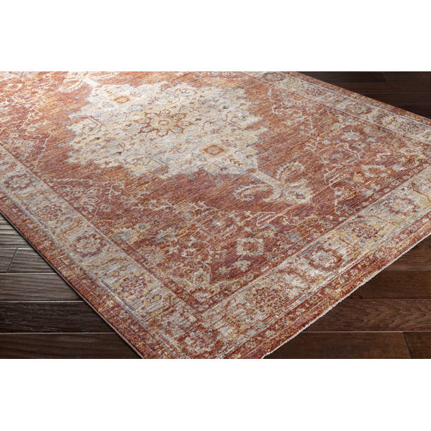 Andover Mills™ Allie Oriental Hand Tufted Blue/Beige Area Rug & Reviews ...