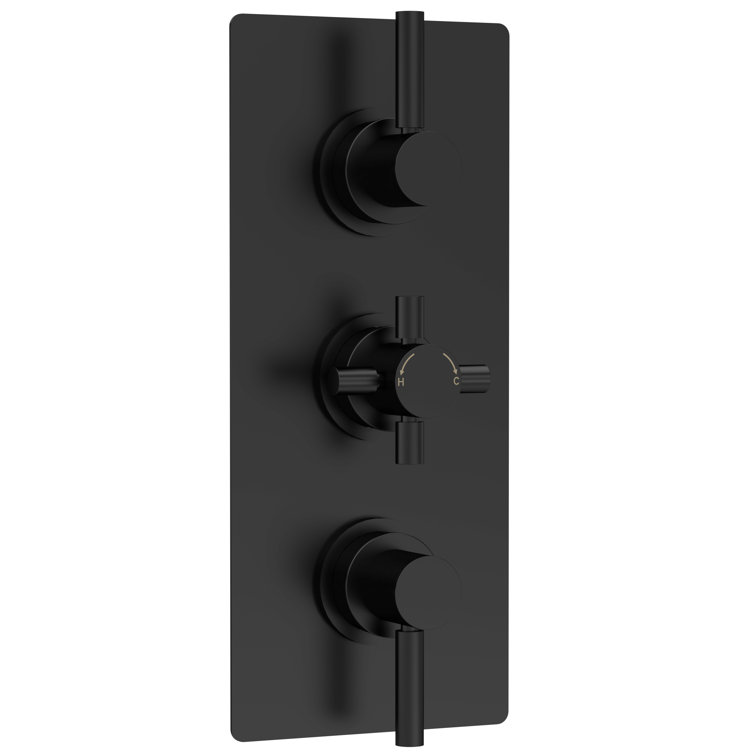 Hudson Reed Tec Pura Triple Thermostatic Shower Valve | Wayfair.co.uk