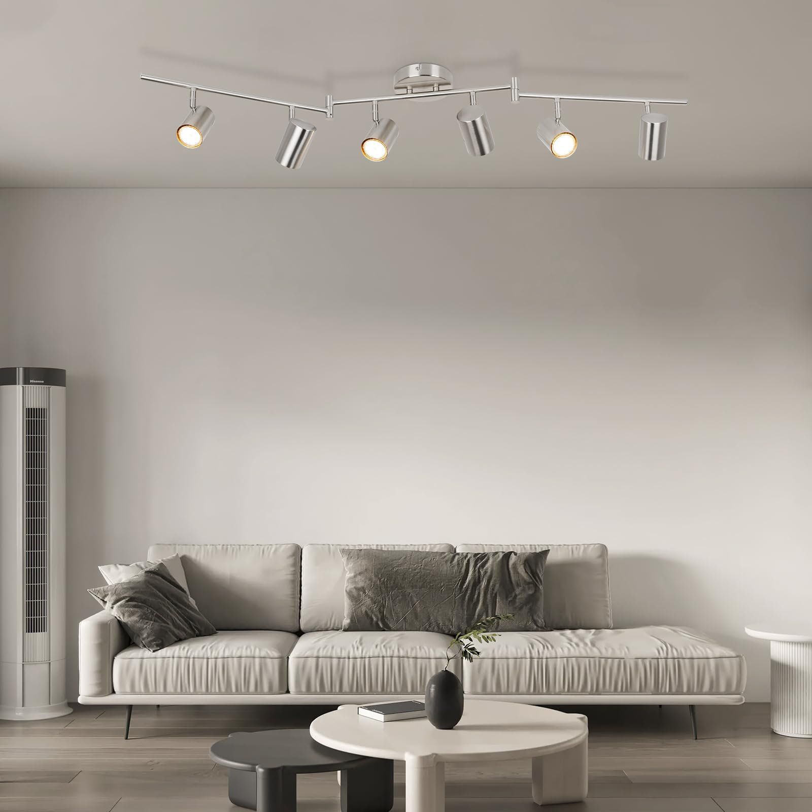 BOJUNTAN Track Lighting Fixtures, Track Light With Adjustable Track ...