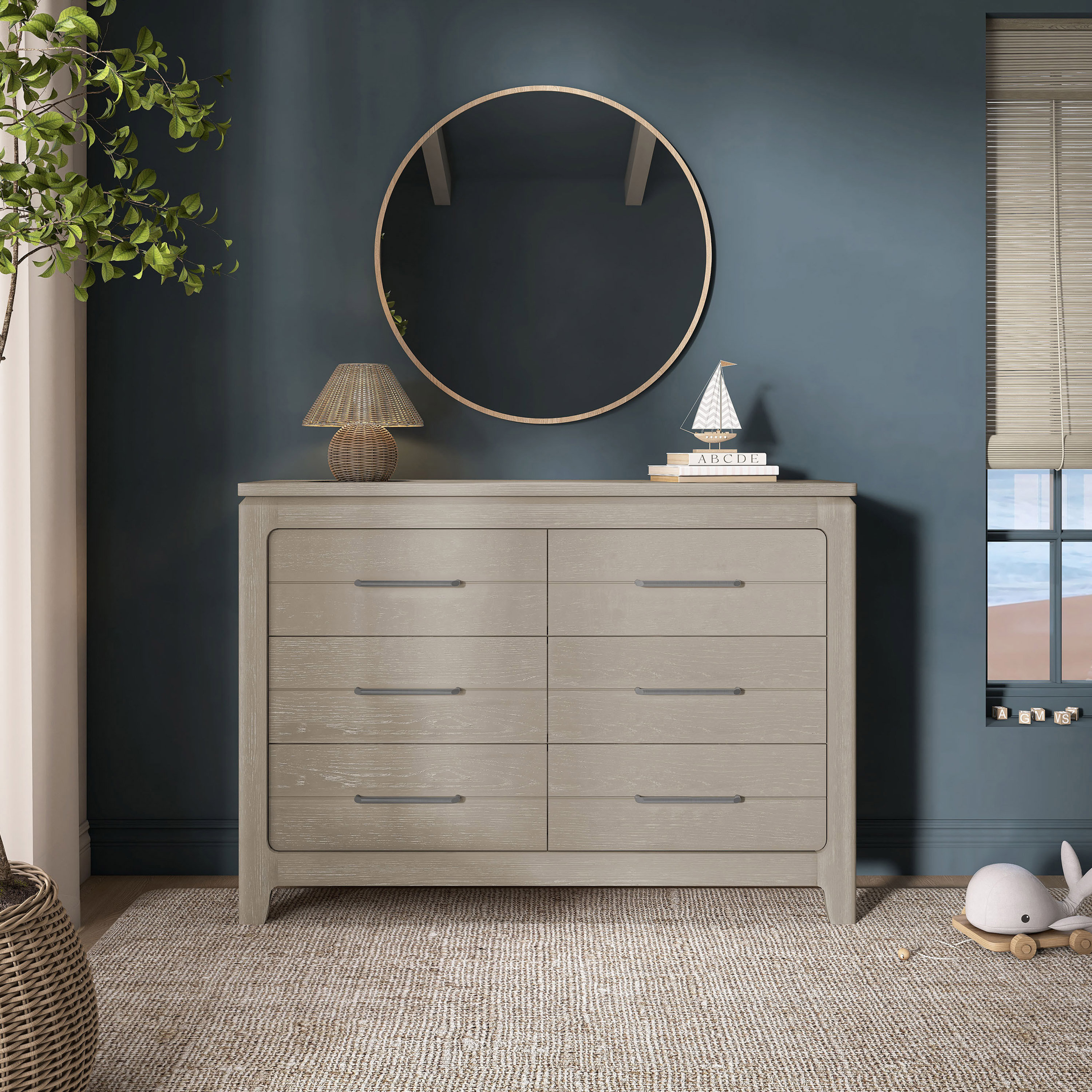 Evolur Oakley Double Dresser | Wayfair