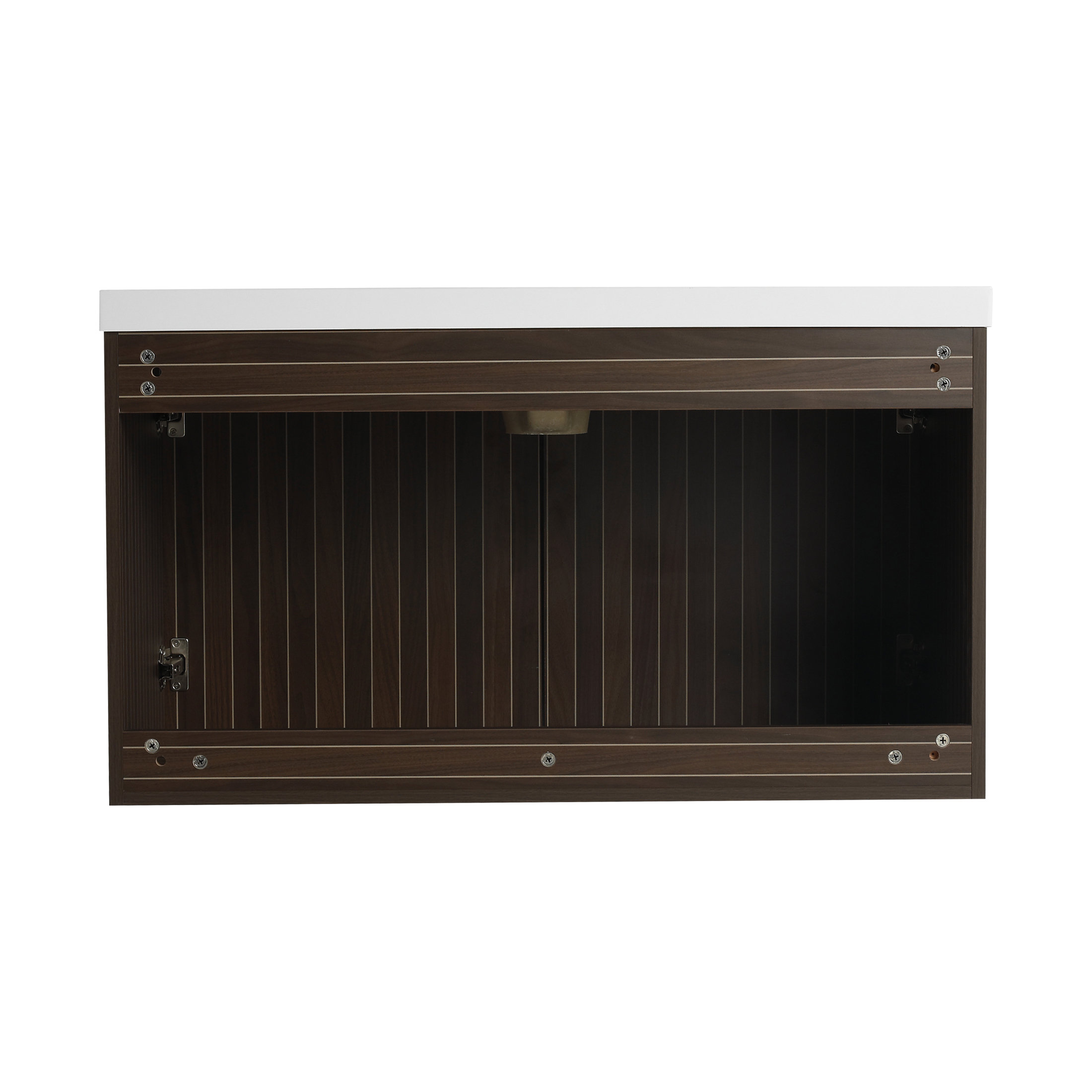 Taroo Clocks 82 Inch Doors Bathroom Vanity With Sink, A Small Storage ...
