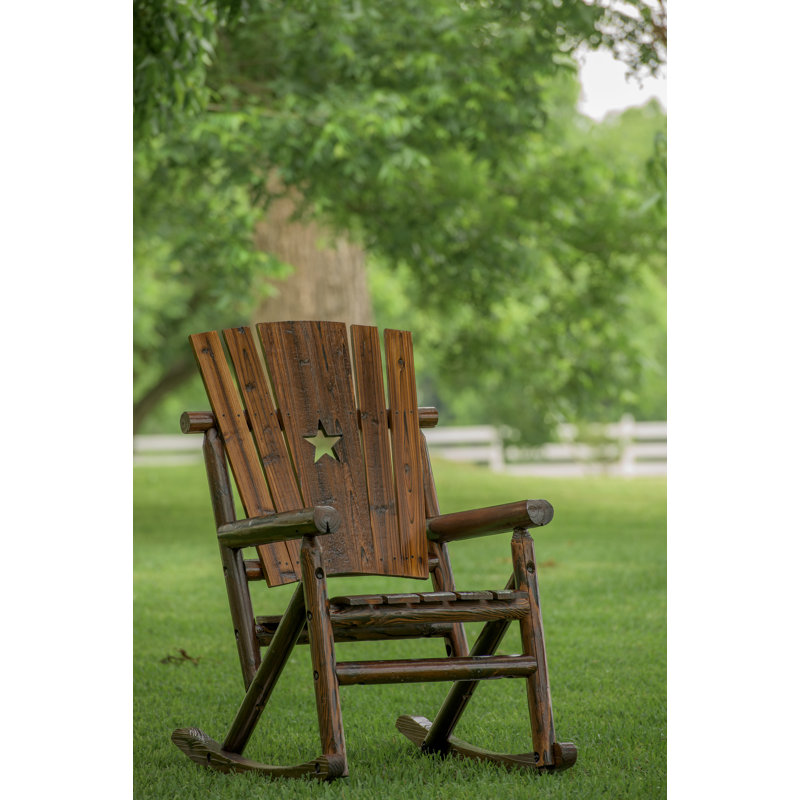 Loon Peak® Ardoin Star Single Rocking Chair | Wayfair