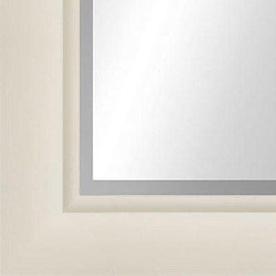 Living-Designs Wood Flat Wall Mirror | Wayfair