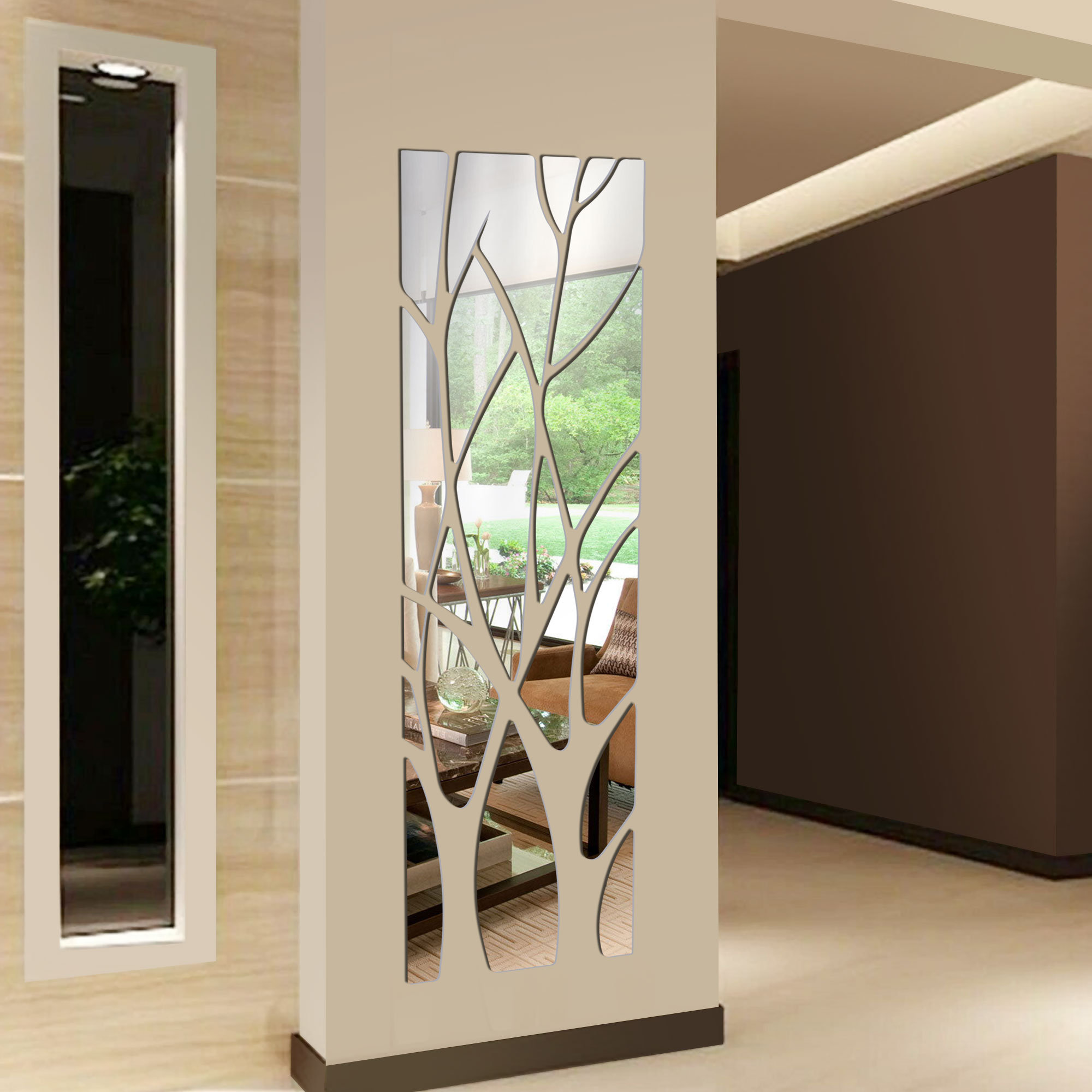 Everly Quinn 3D Mirror Wall Décor & Reviews | Wayfair