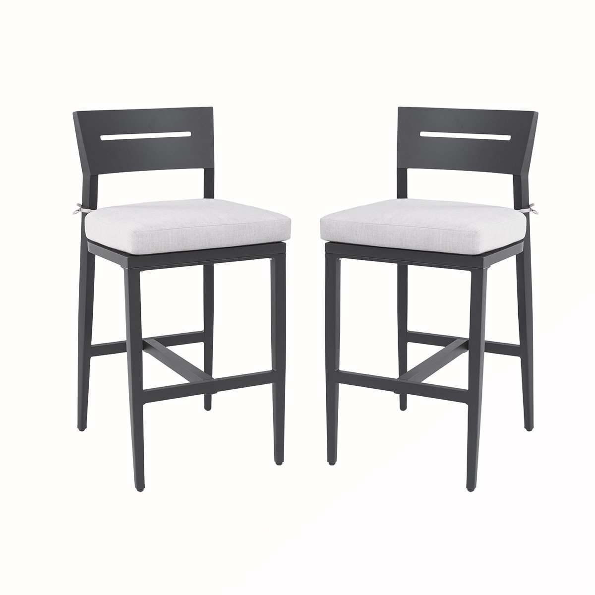 Darby Home Co Premium Weather-Resistant Outdoor Bar Stools with ...