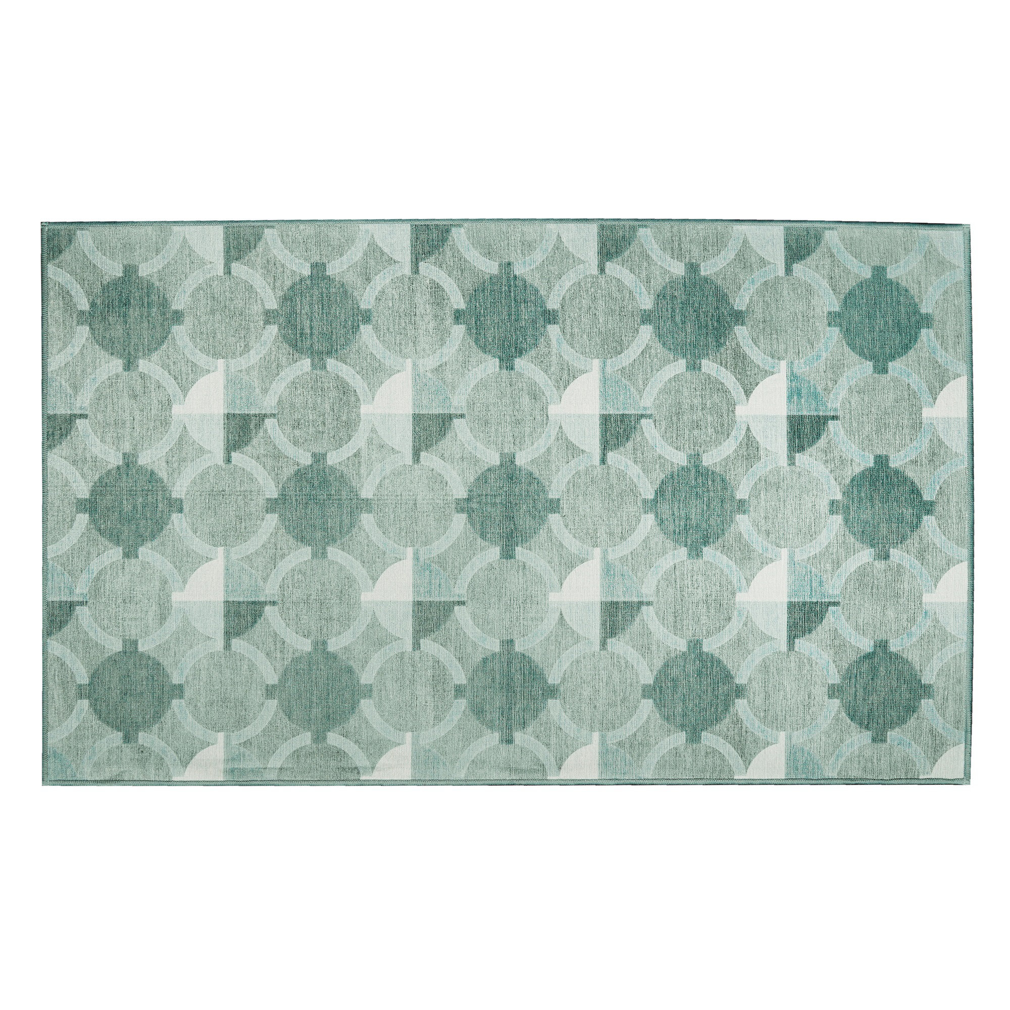 My Magic Carpet Washable Dula Light Sage Green Washable Rug 2.5X7 | Wayfair