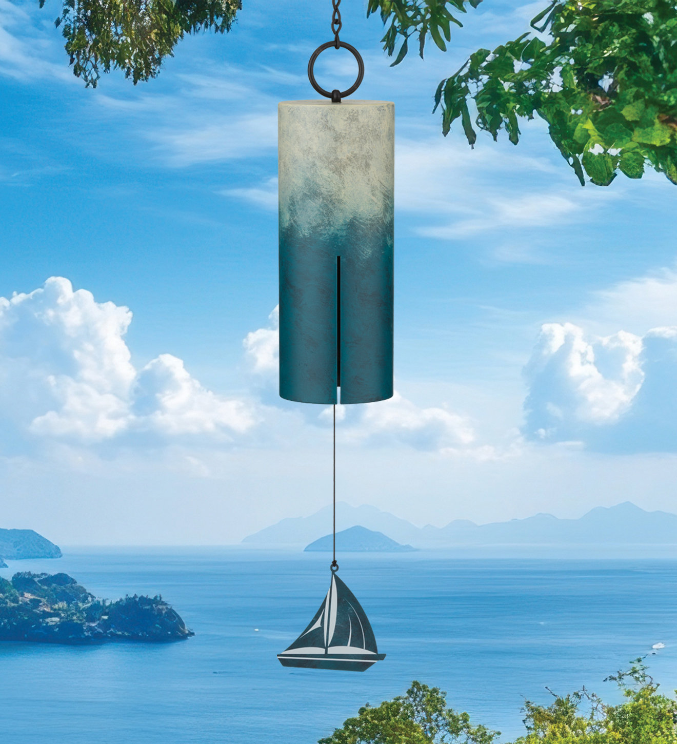 Regal Art & Gift Shoreline Wind Bell 4" - Sail Boat | Wayfair