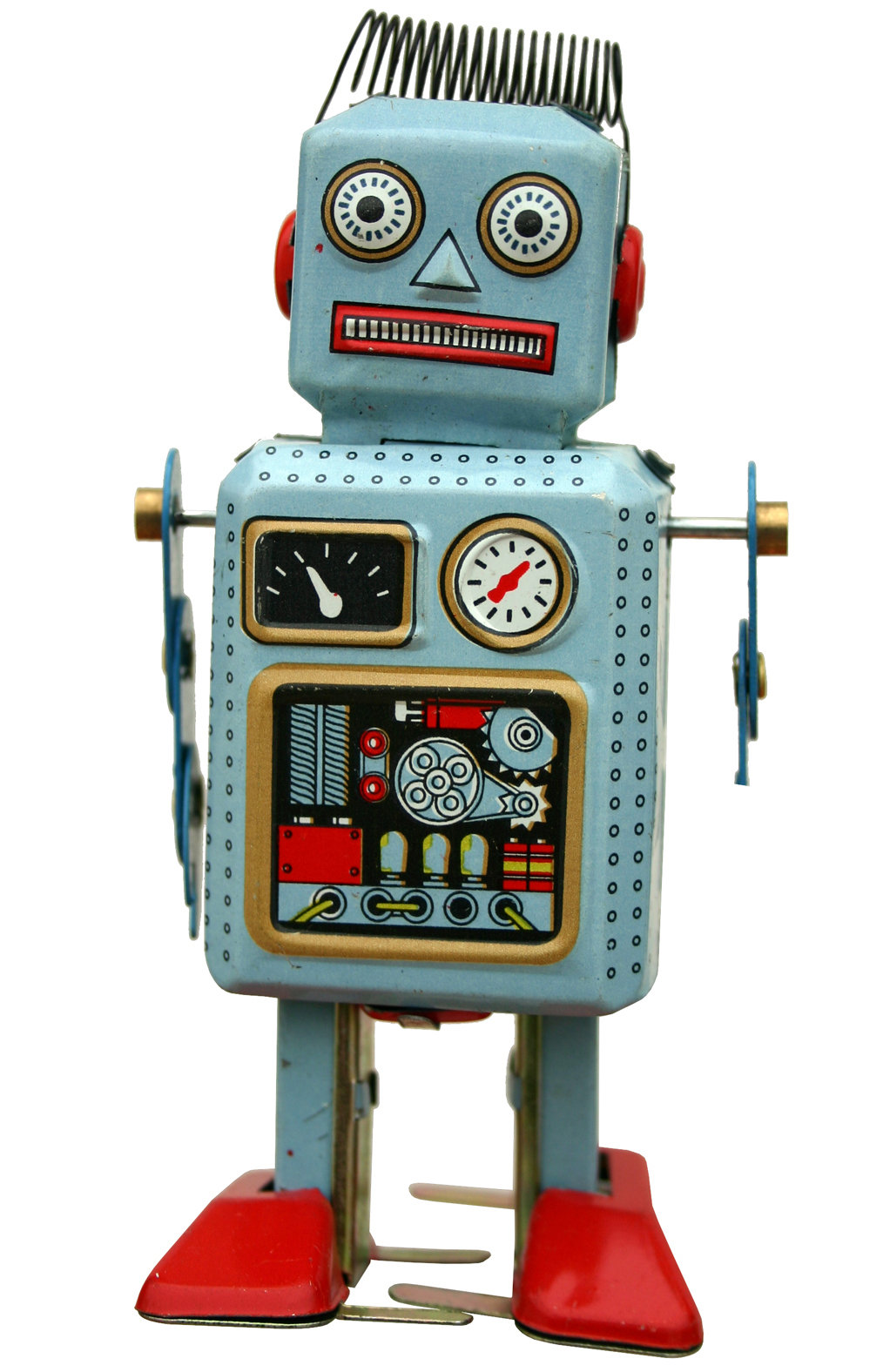 Ebern Designs Lulette Decorative Tin Toy Robot & Reviews | Wayfair