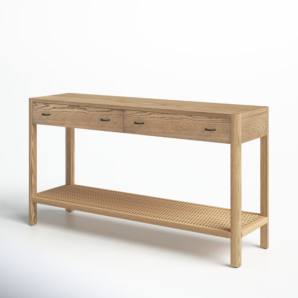 Birch Lane™ Deirdre 55'' Solid Wood Console Table | Wayfair