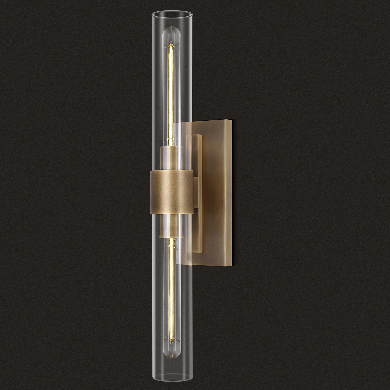 Brayden Studio Caen 1-Light Wallchiere Wall Mounted Sconce Wall Light ...