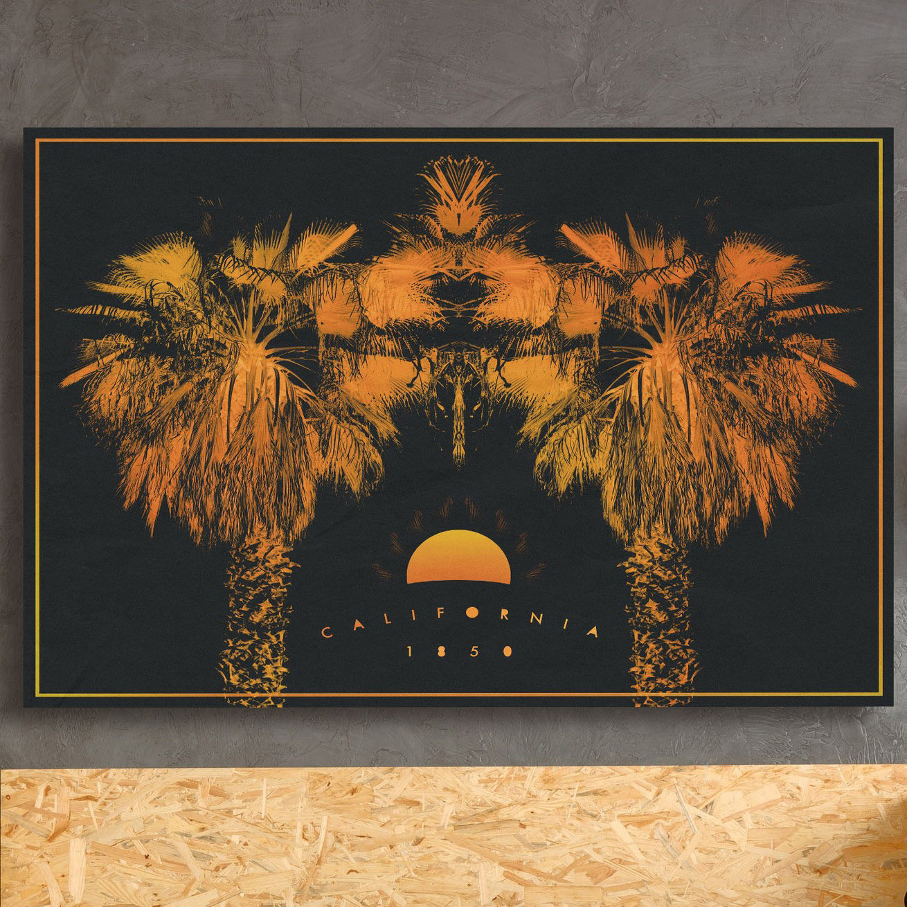 Marmont Hill 'Stay Golden' by Bryon White Painting Print on Wrapped ...