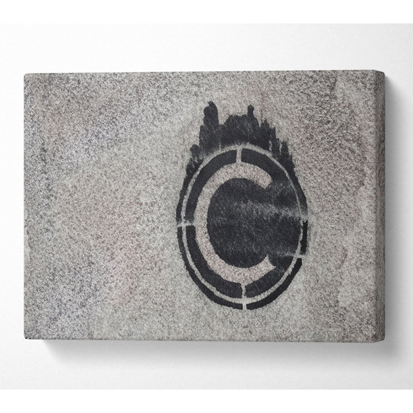 ClassicLiving Circle Spray Shapes - Wrapped Canvas Print | Wayfair.co.uk
