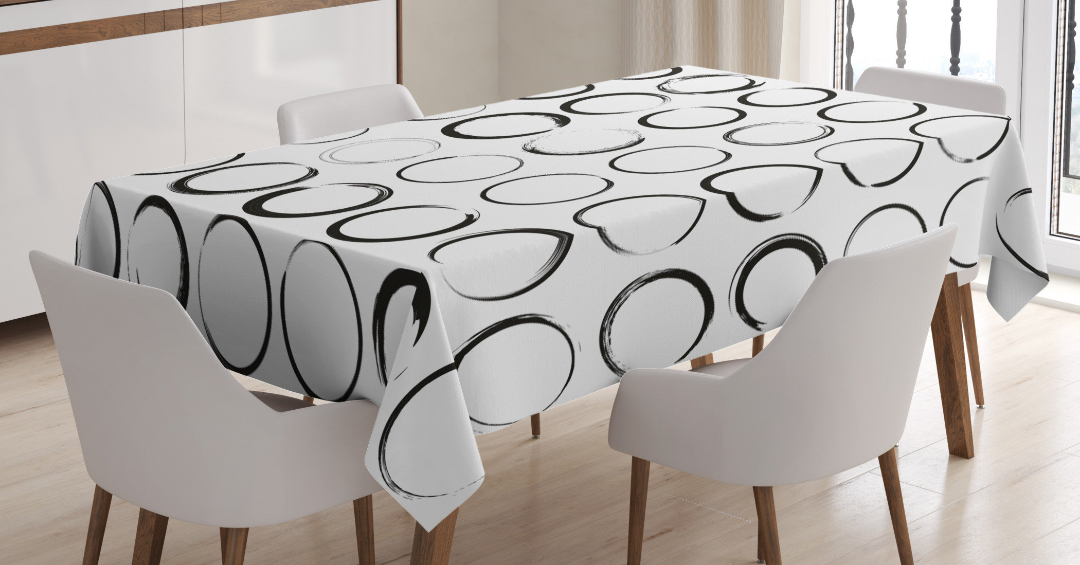 East Urban Home Geometric Tablecloth | Wayfair