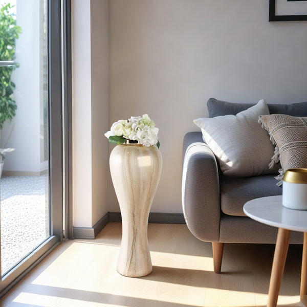 Sagebrook Home 21" Frances Small Oversized Floor Vase | Perigold