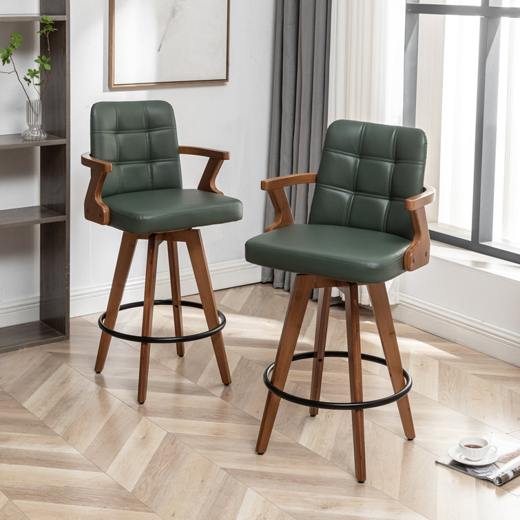 Corrigan Studio® Lorant Swivel Stool & Reviews | Wayfair