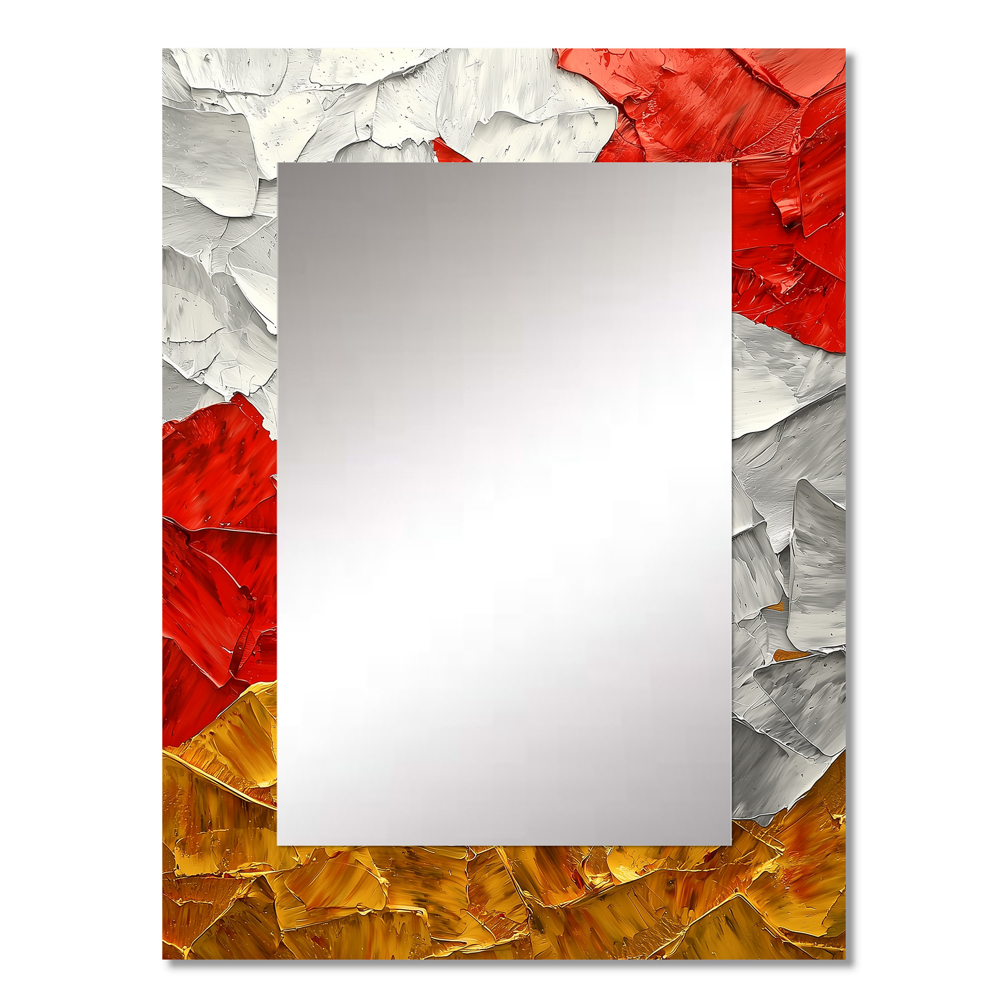 Ivy Bronx Abstract Fiery Fragmented Balance III - Modern Decorative ...
