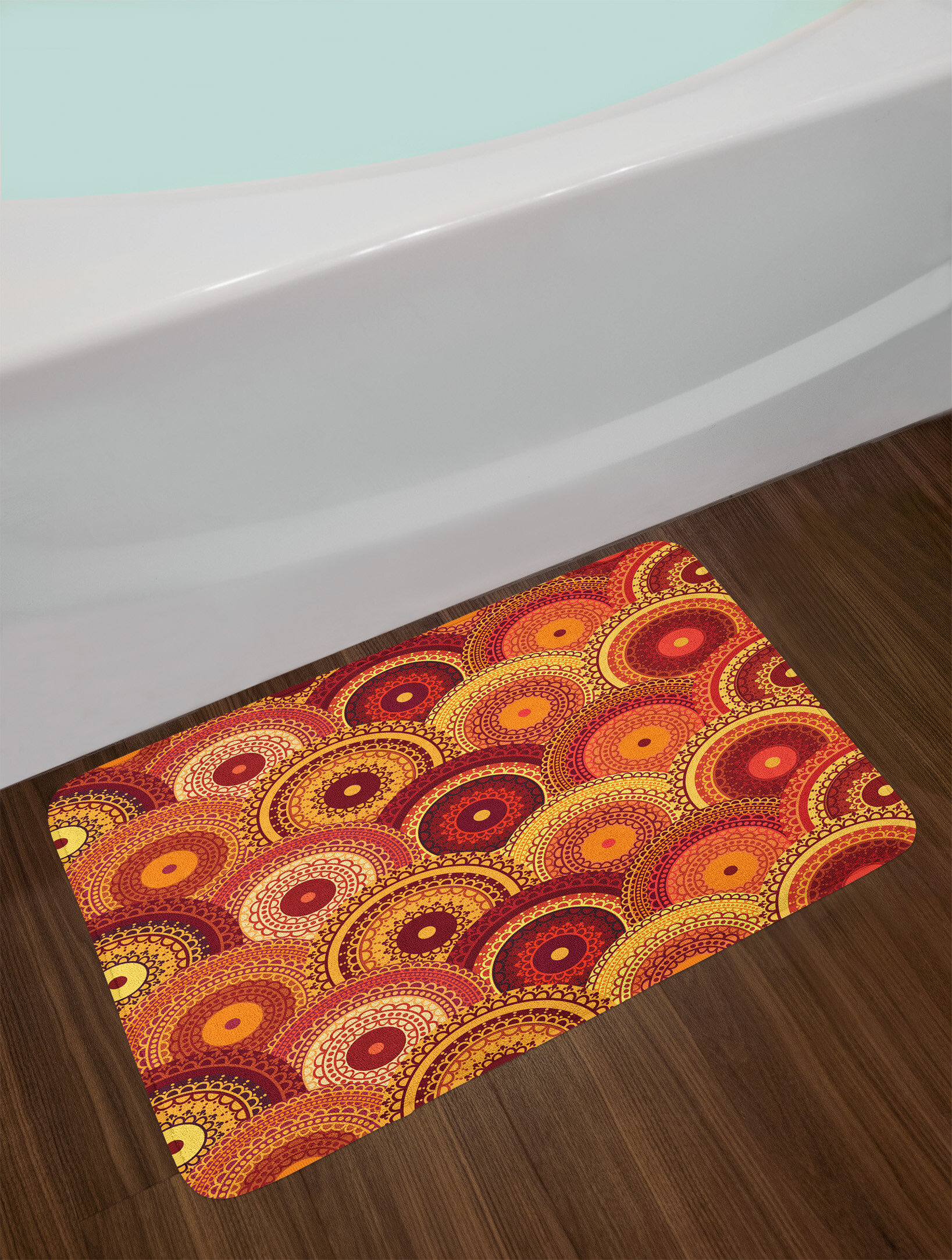 East Urban Home Heyde Bath Mat | Wayfair