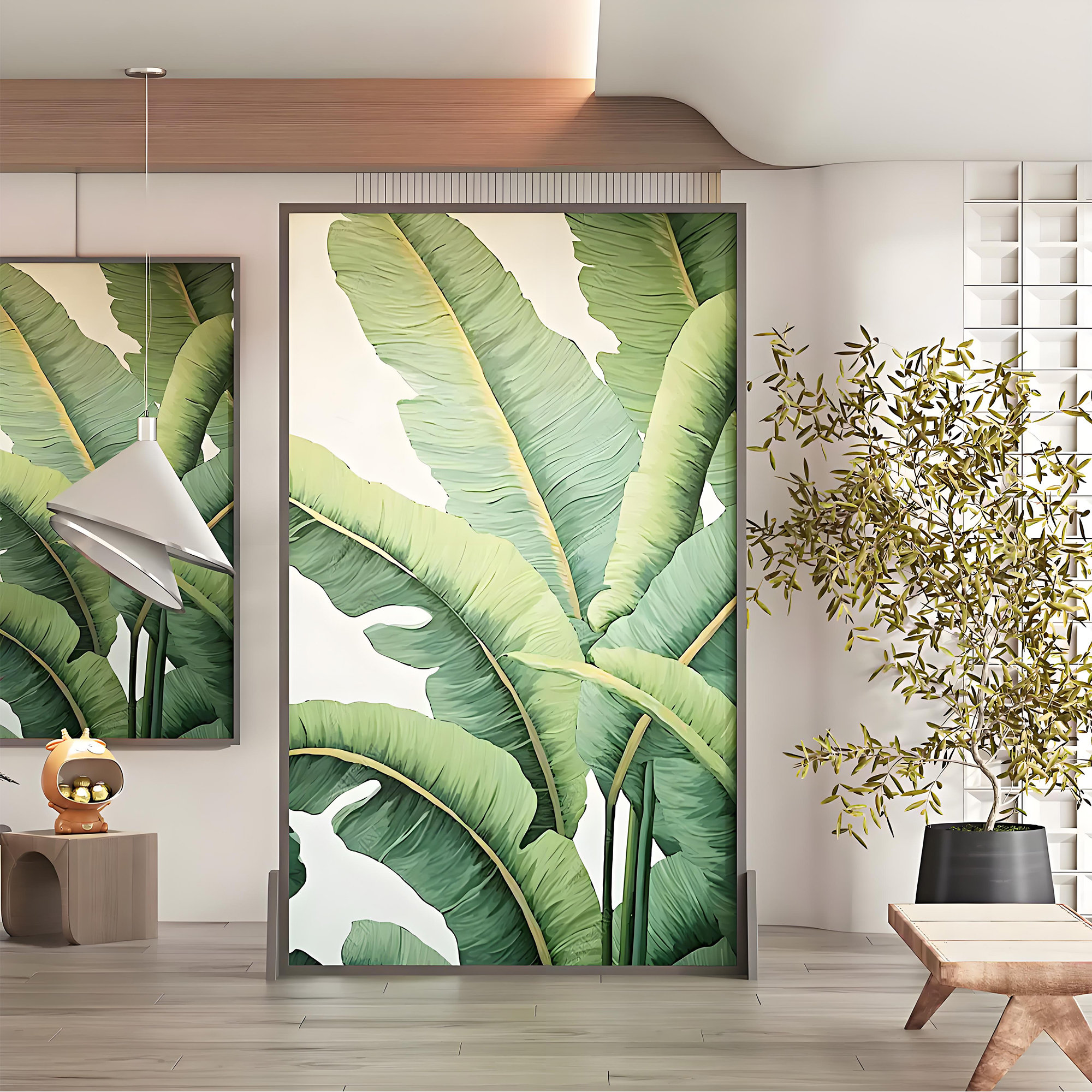 East Urban Home Banana Leaf Mini Divider | Wayfair