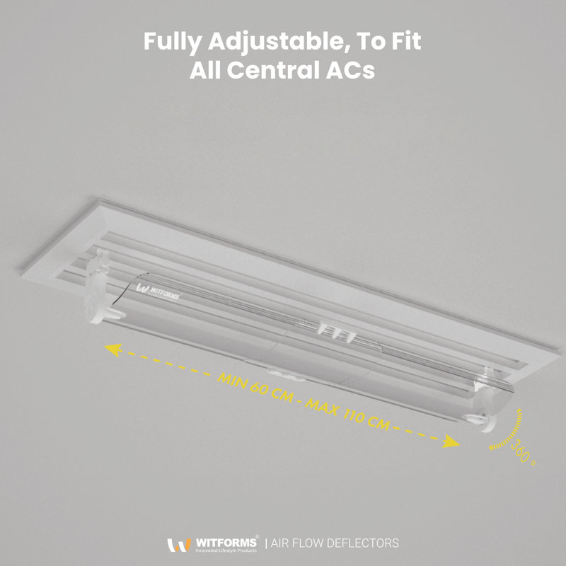 Witforms / Central - Adjustable AC Air Deflector Suitable for Central ...