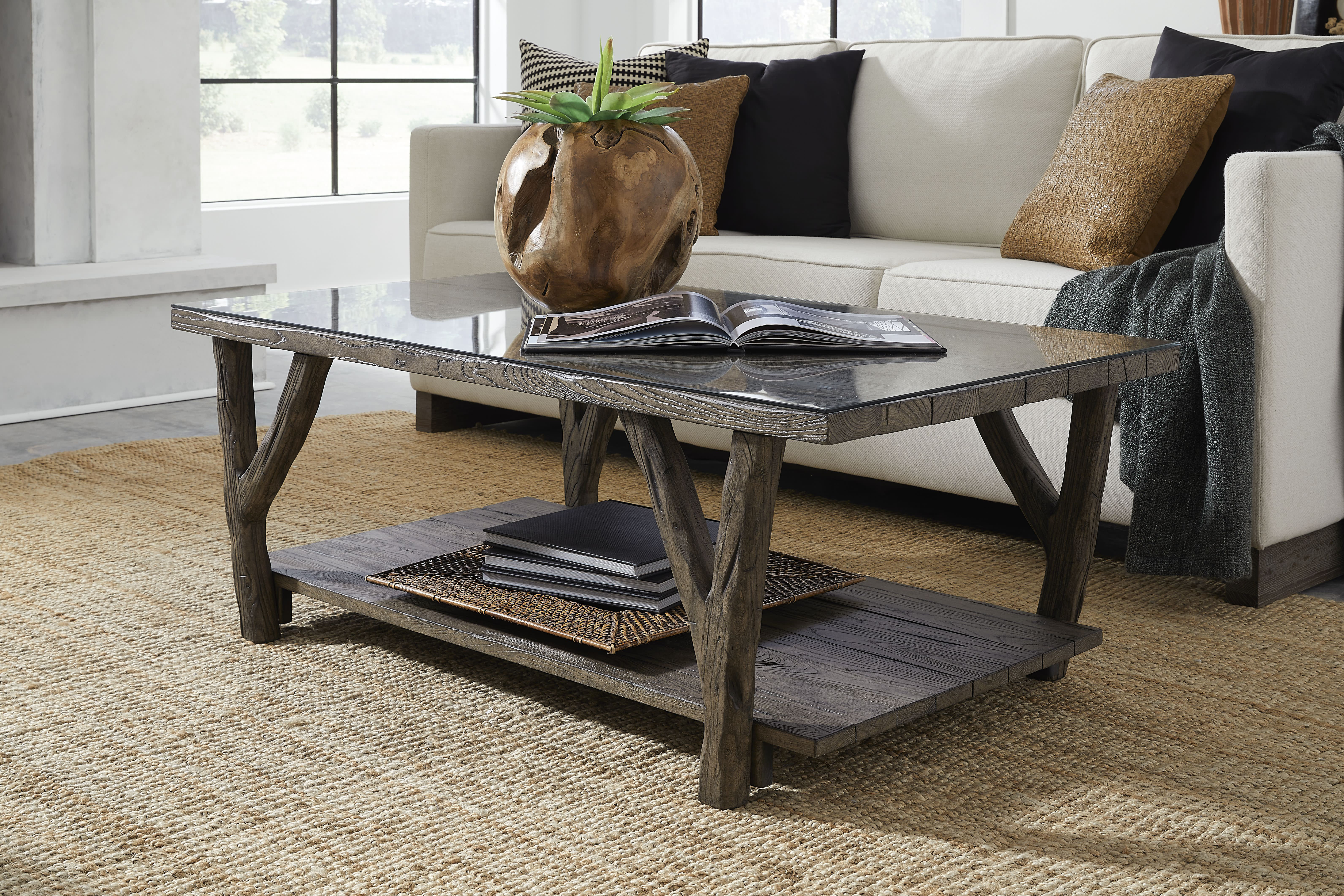 Loon Peak® Keean Coffee Table In Chalet | Wayfair