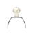 Dakota Fields Lighting, 31"H, Table Lamp, Cream Ceramic, Beige Shade ...