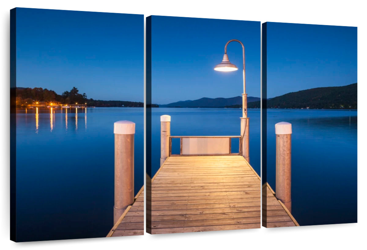Ebern Designs Mehar Lake George Pier | Wayfair