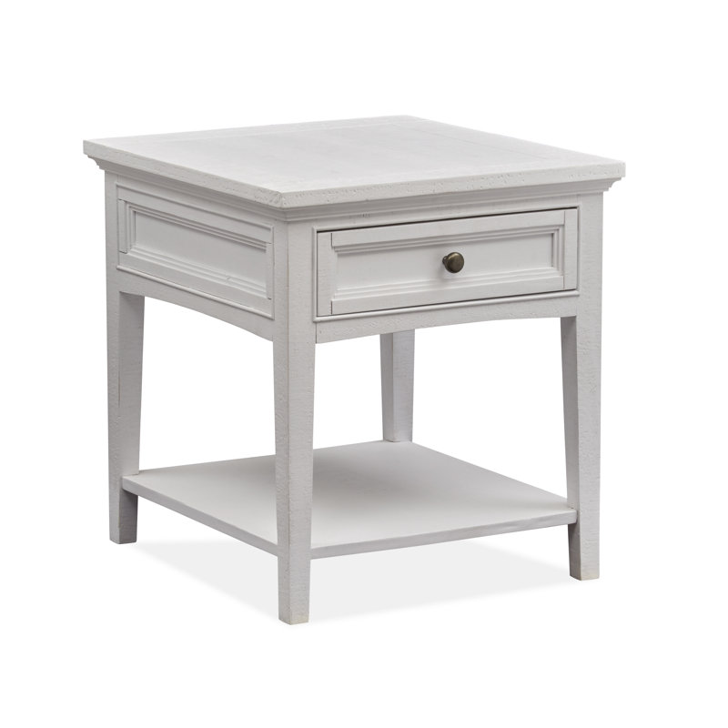 Lark Manor™ Arnecia Solid Wood End Table Storage | Wayfair