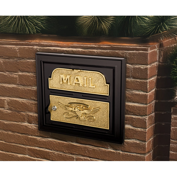 Gaines Manufacturing, Inc Classic Faceplate Mailbox - with Polished ...