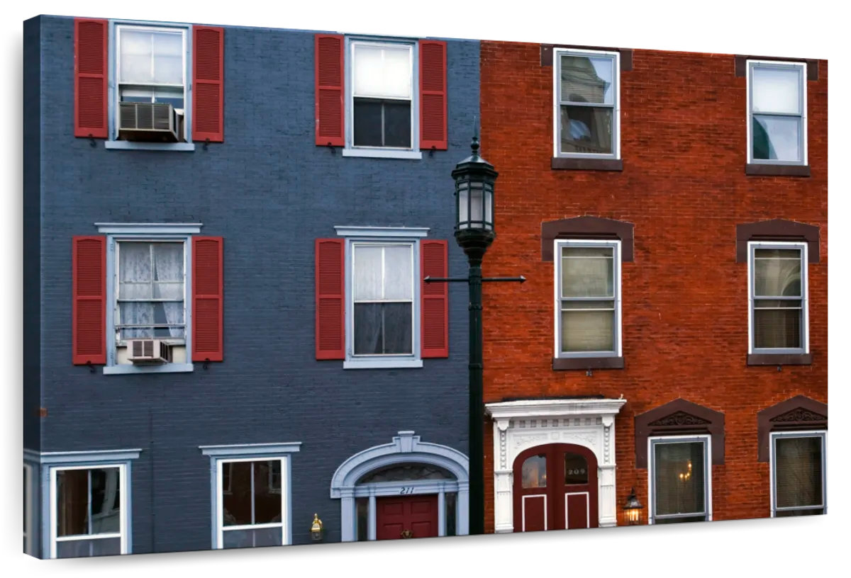 Ebern Designs Lilie Philadelphia Brick Houses | Wayfair