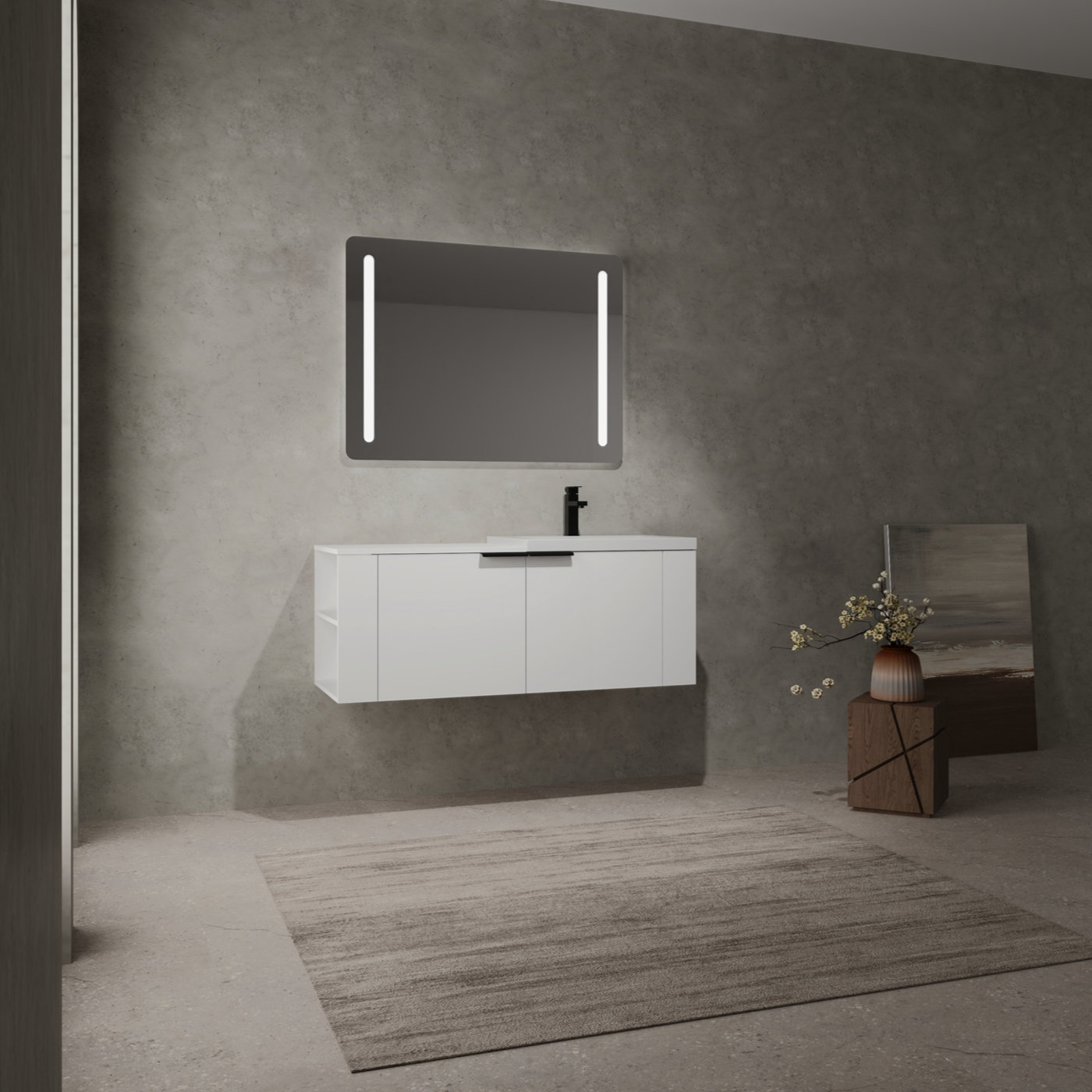 bathroom vanity combination