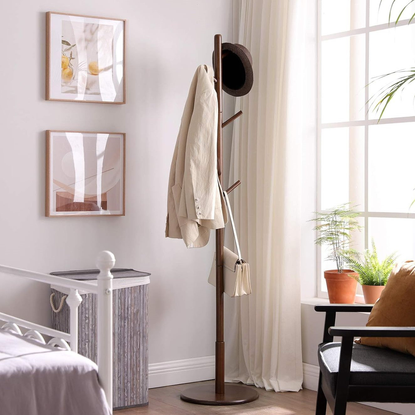 Latitude Run® Solanch Freestanding Coat Rack | Wayfair