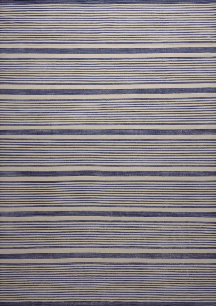 Matt Camron Rugs and Tapestries Handmade Dhurrie Blue/Gray Area Rug ...