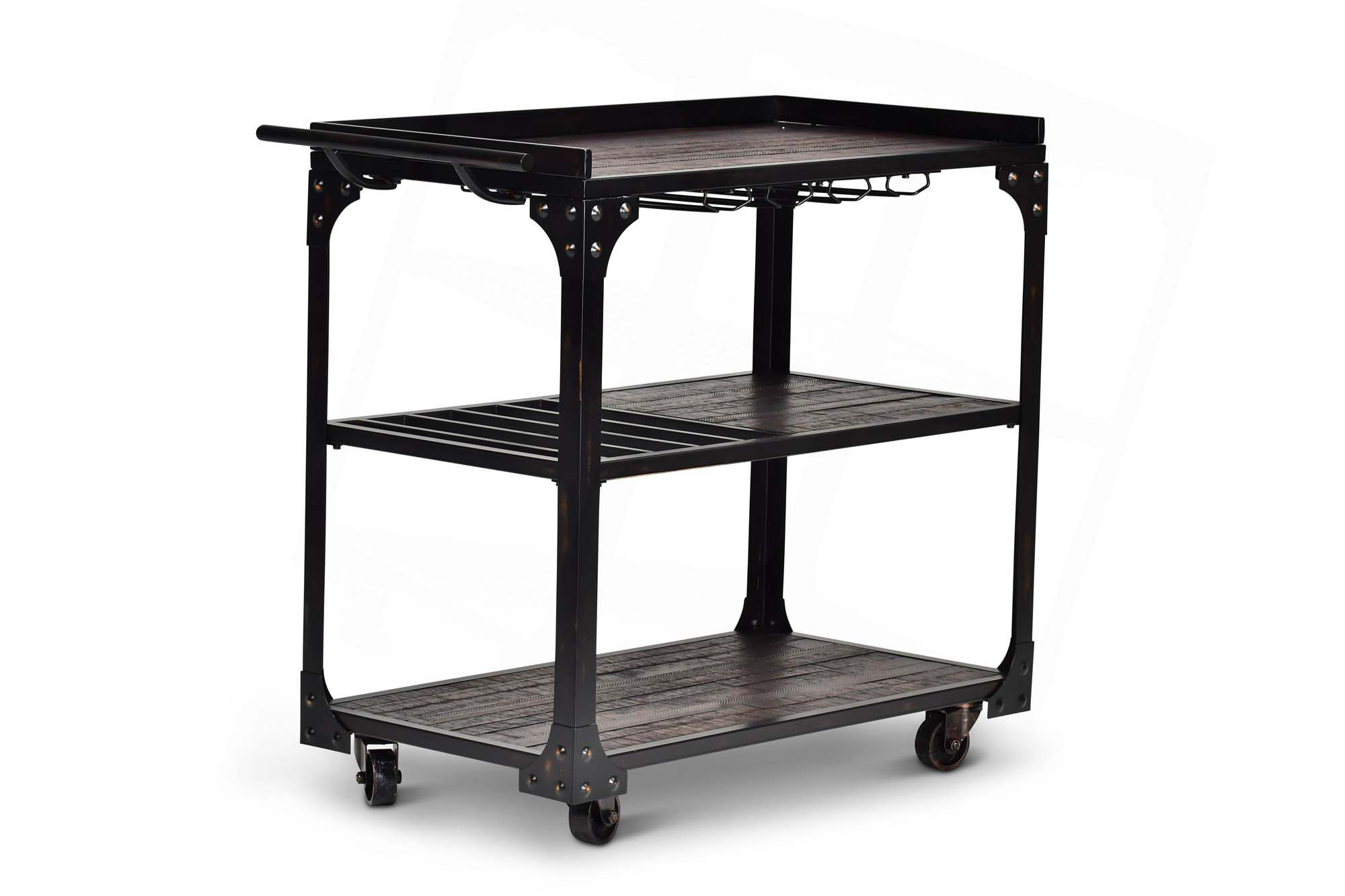 Latitude Run® Sherlock - Cart With Casters | Wayfair