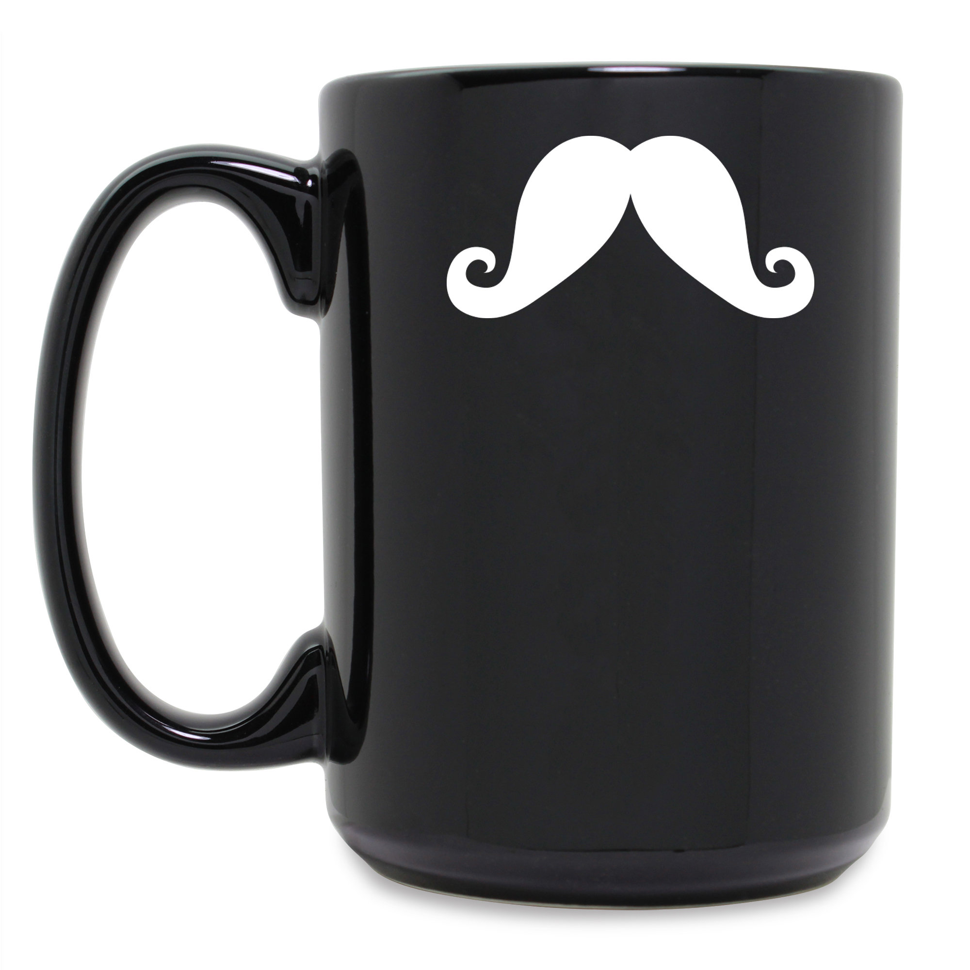 Winston Porter Amatia Moustache Grande Coffee Mug | Wayfair