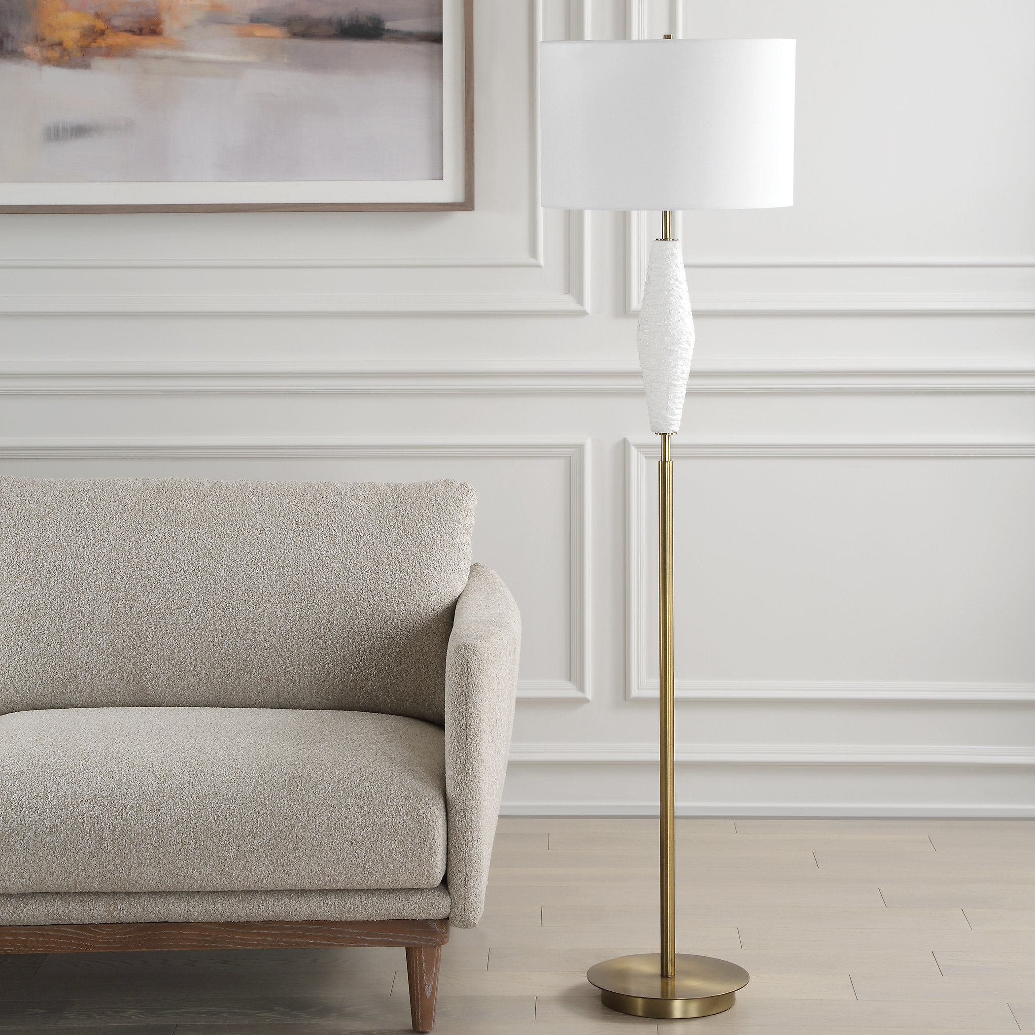 Everly Quinn Pantalea Floor Lamp | Wayfair