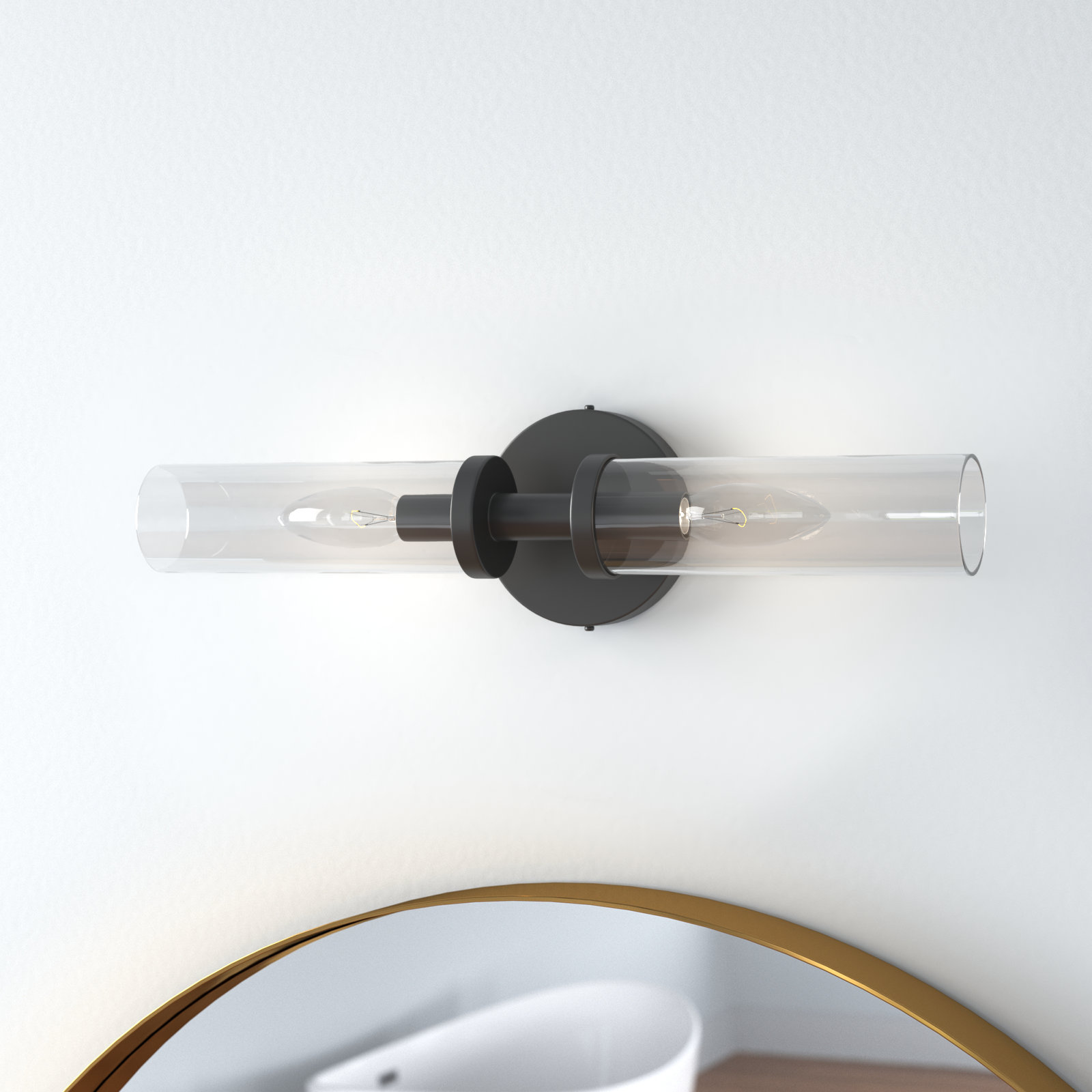 Wade Logan® Arhna 2 - Light Dimmable Bath Bar & Reviews | Wayfair