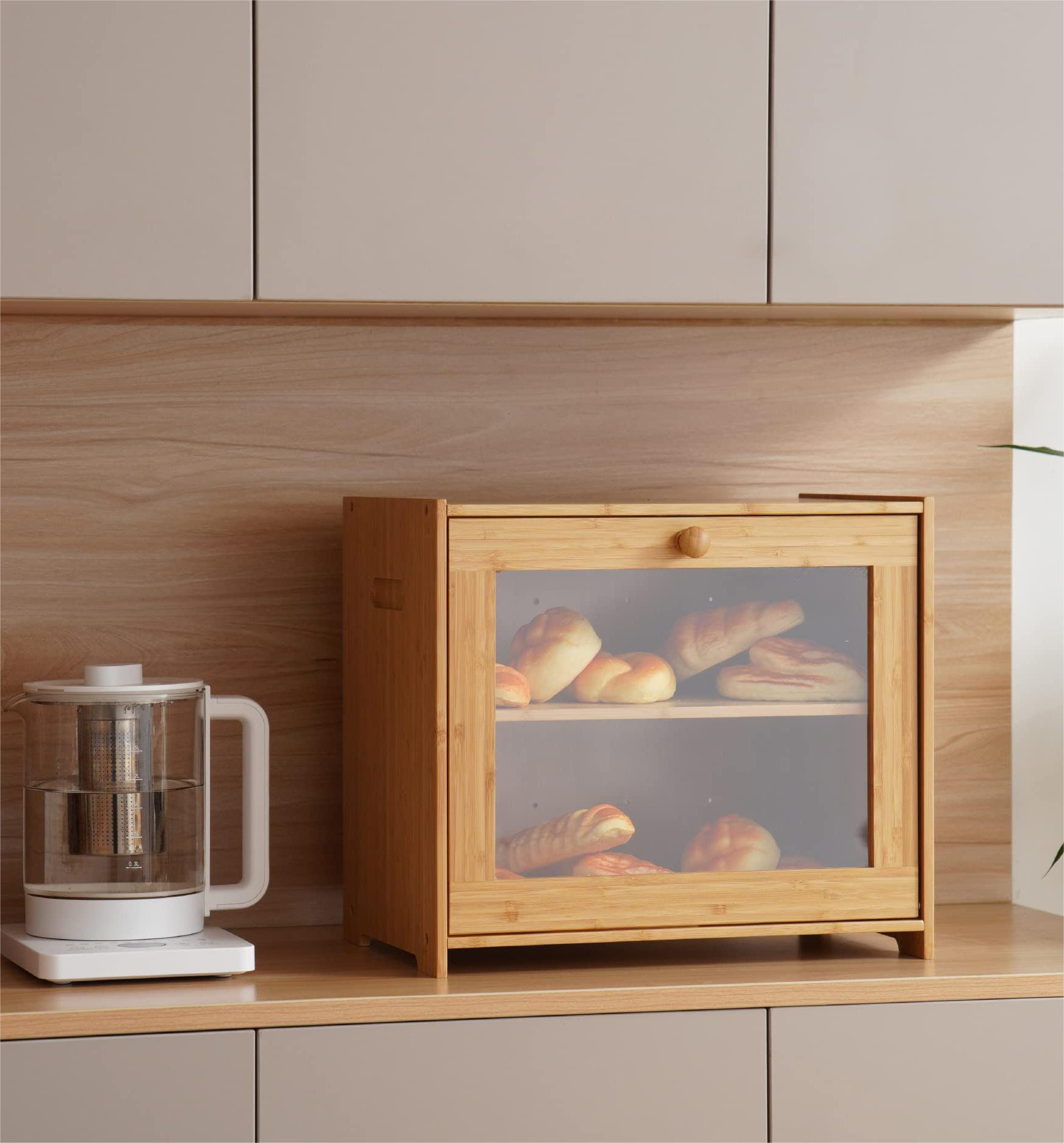 Loon Peak® Inshirah Wood Food Storage Container | Wayfair