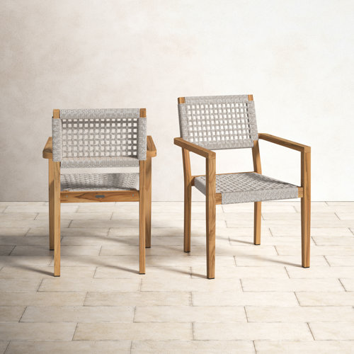 Farmhouse & Rustic Outdoor Dining Chairs | Birch Lane