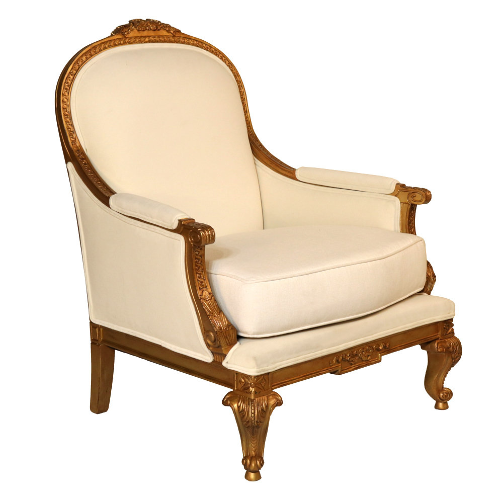 Darby Home Co Louis XV Italian Traditional Lounge Chair Furniture ...