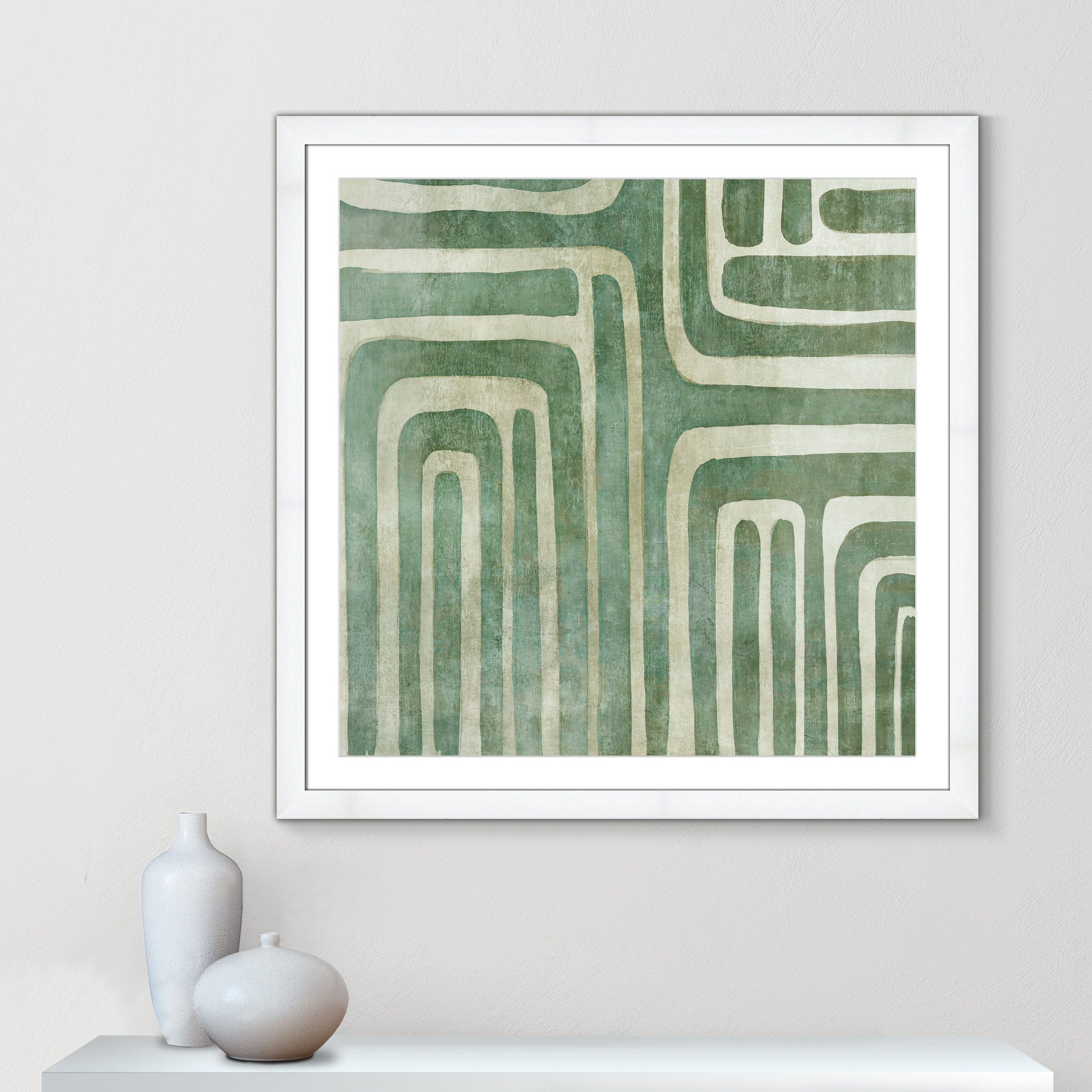 Casa Fine Arts Whimsical Green I Print by Emma Peal | Wayfair